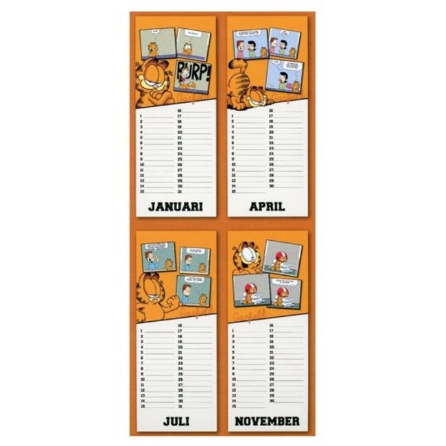 Garfield Birthday Calendar - Kalenderwinkel.nl