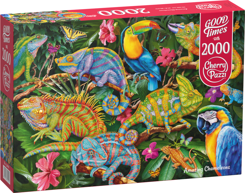 Buy Amazing Chameleons Puzzle 2000 Pieces? Simply and online ...