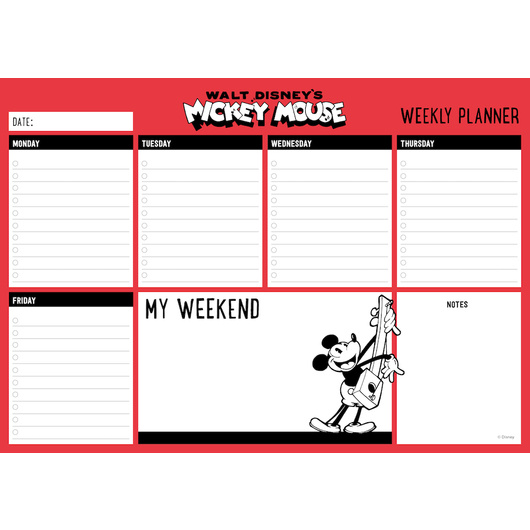 Kaufen Sie Mickey Mouse A4 Week Planer? Online einfach und schnell bes ...