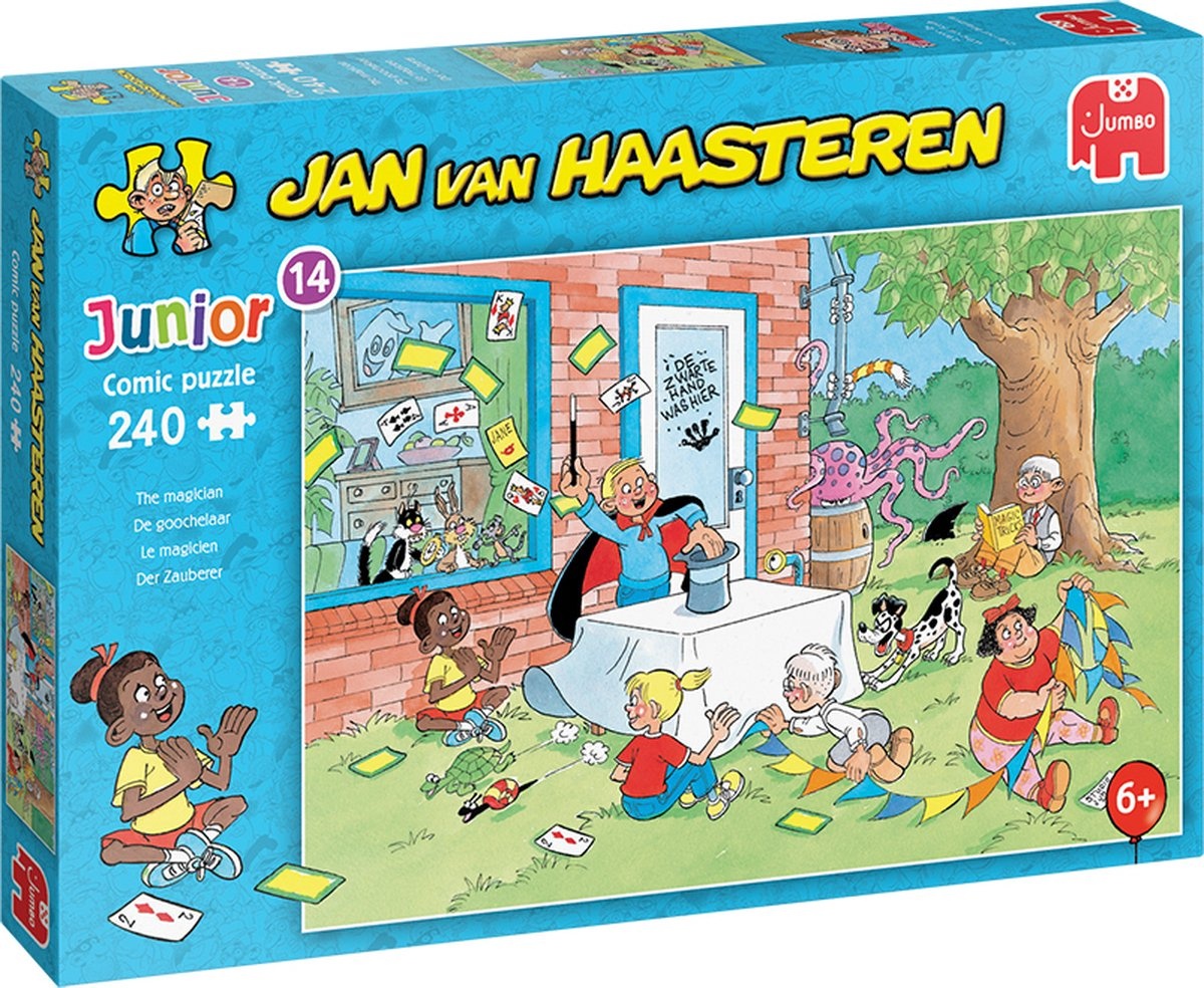 De Goochelaar - Jan van Haasteren Junior Puzzel 240 Stukjes Kopen ...