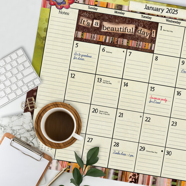 Buy Colour my World Deskpad Calendar 2025? Quick and easy online ...