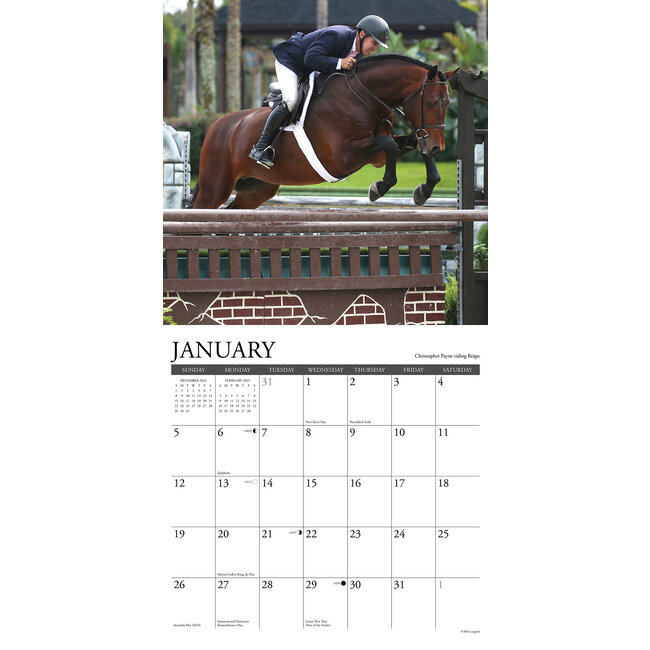Buy Hunter and Jumper Calendar 2025? Quick and easy online ...