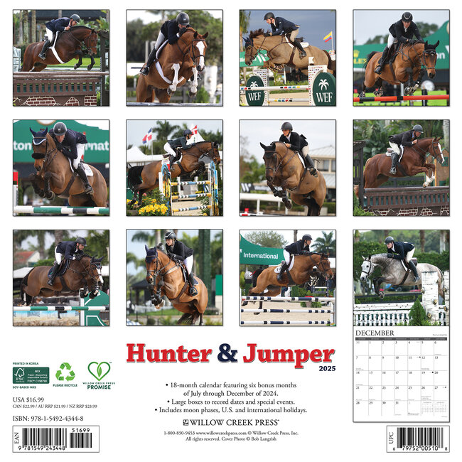 Buy Hunter and Jumper Calendar 2025? Quick and easy online ...
