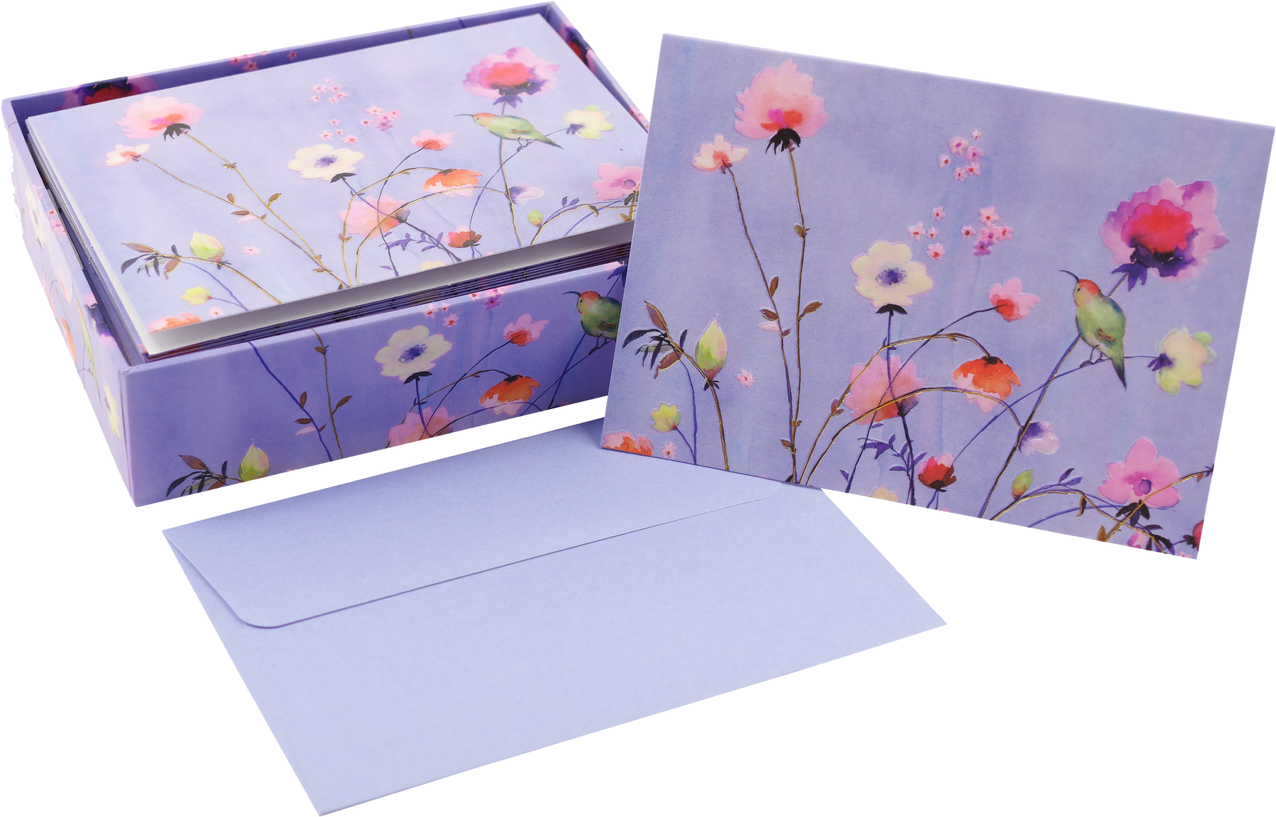 Cartes de notes Lavender Wildflowers 14 pièces Acheter ? Rapide et ...