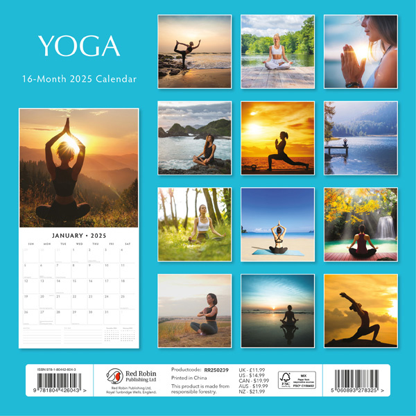 Buying Yoga Calendar 2025? Ordered easily and quickly online ...