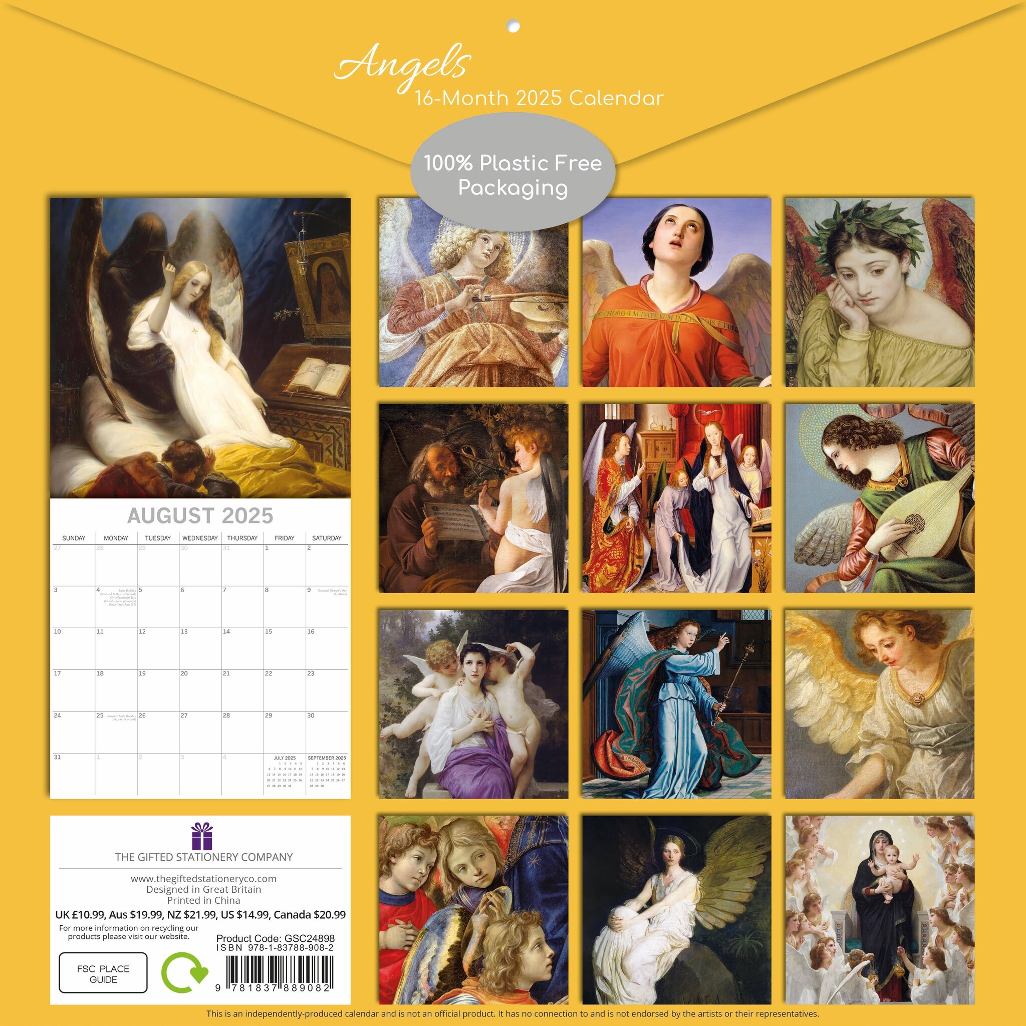 Buying Angels Calendar 2025 | Order easily online - Kalenderwinkel.nl