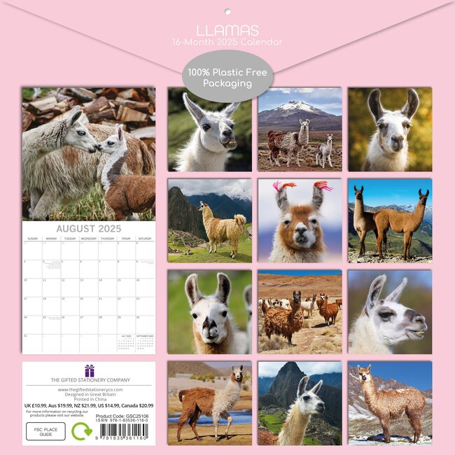Acheter Calendrier des lamas 2025 ? Commande facile et rapide en ligne ...
