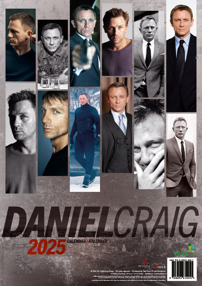 Daniel Craig 2025 Calendar - Libbi Othella Daniel Craig 2025 Calendar - Libbi Othella
