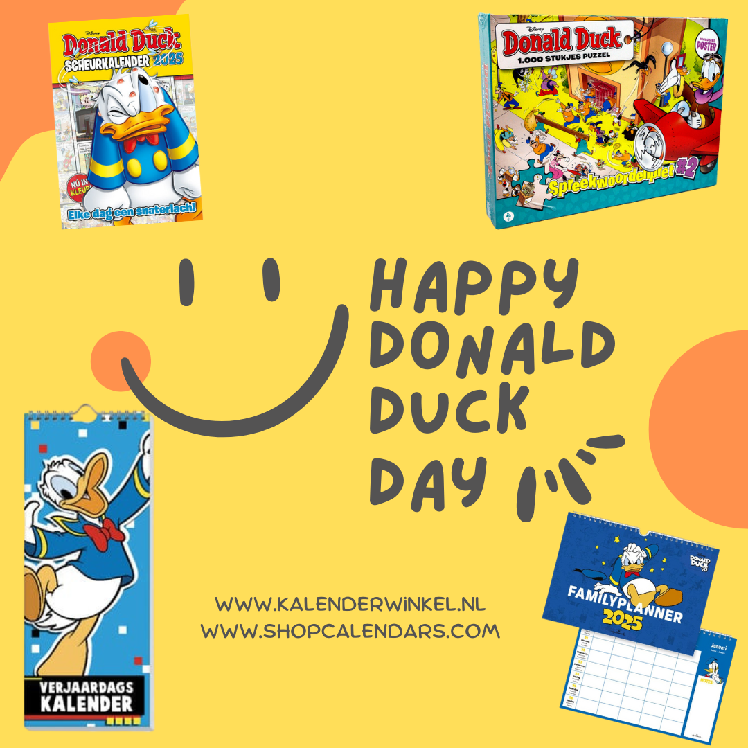 Calendars - Donald Duck - Kalenderwinkel.nl