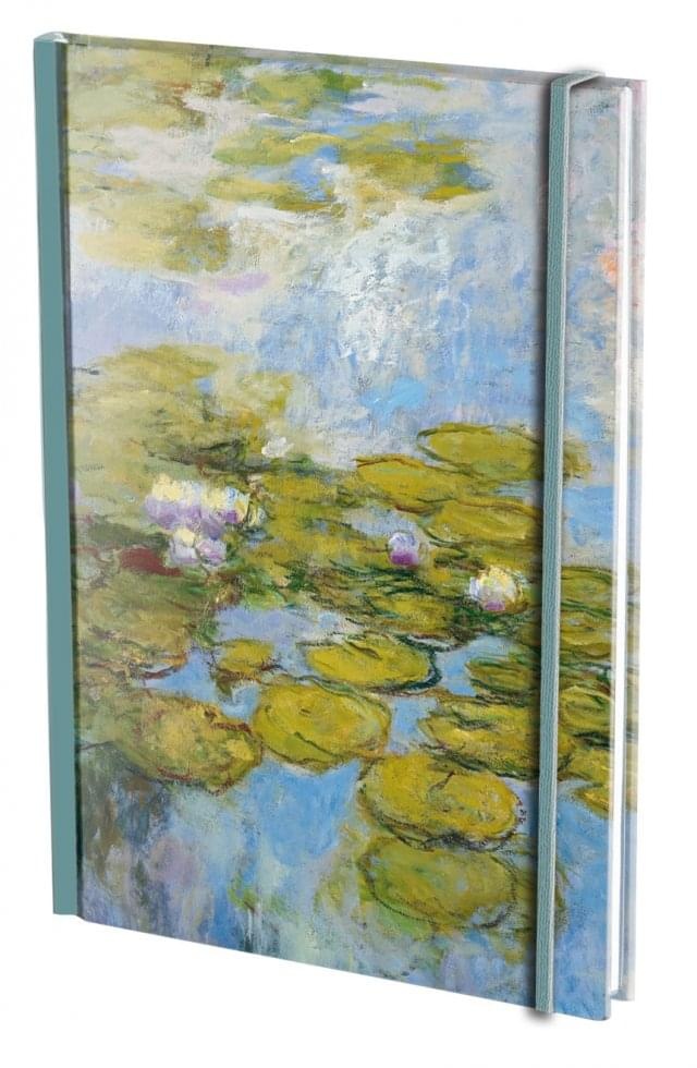 Notebook A5, hard cover: Water Lilies, Claude Monet buy it here ...
