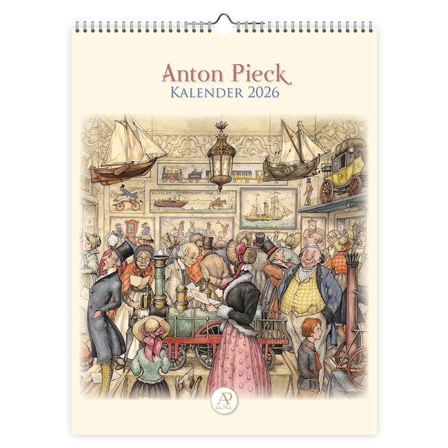 Buy Anton Pieck Calendar 2026 Large? Simply online - Kalenderwinkel.nl