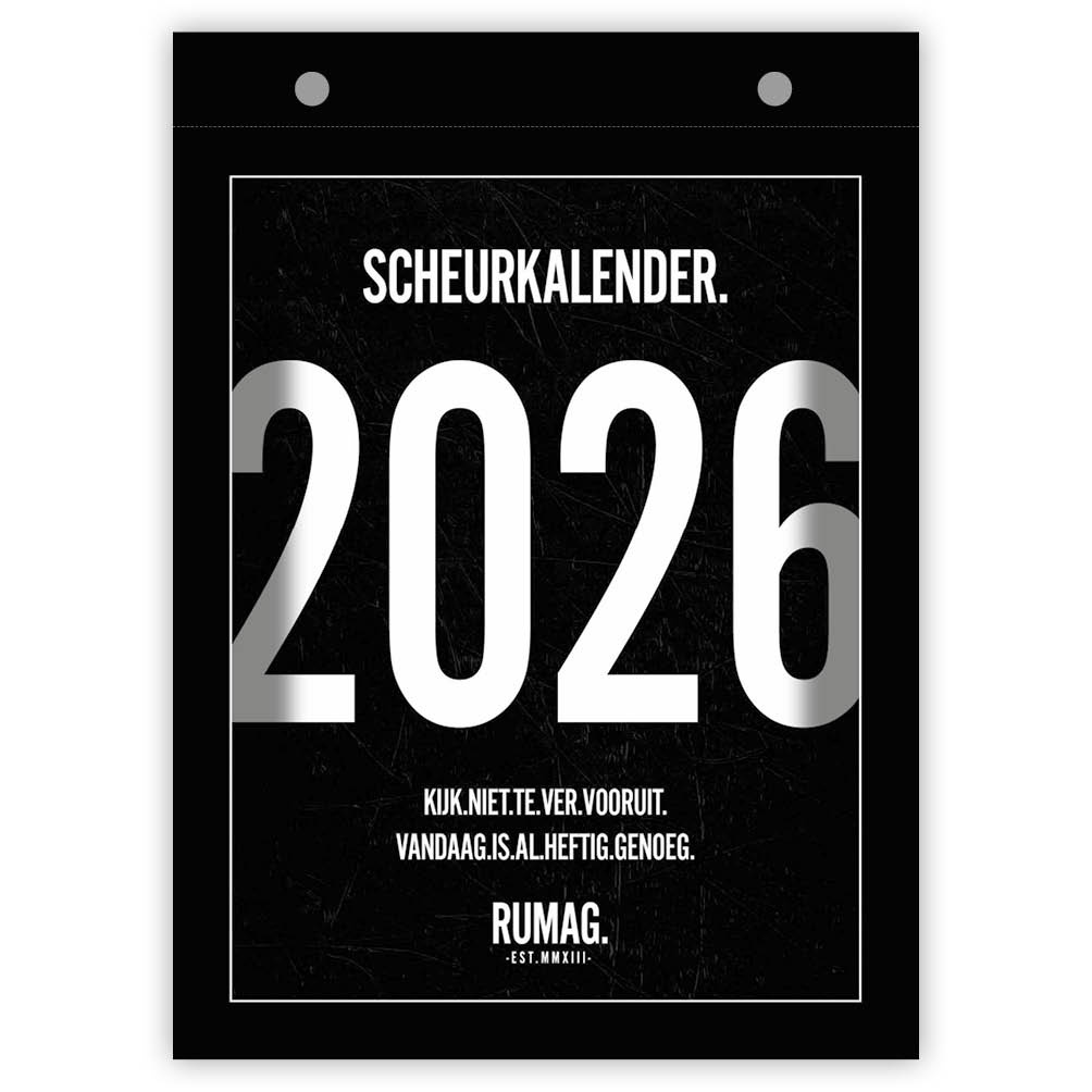 Rumag Scheurkalender 2026 Kopen? Eenvoudig en snel online ...