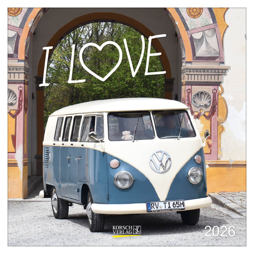 Buy Volkswagen Bus Calendar 2026 | simply order online - Kalenderwinkel.nl