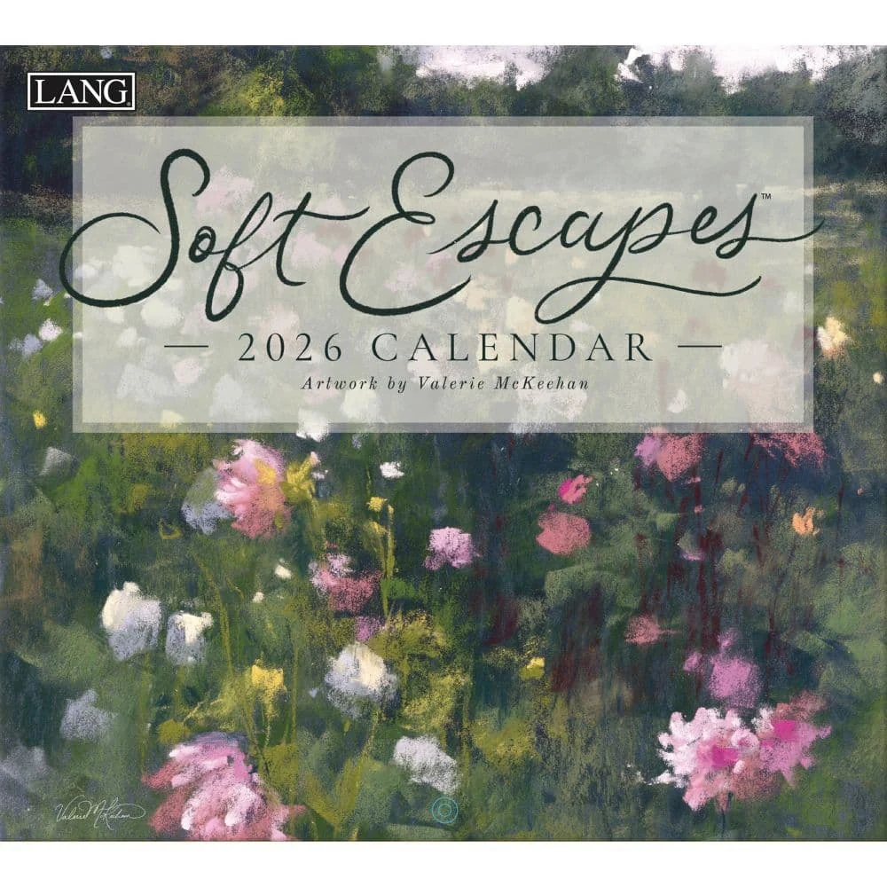 Buying Soft Escapes Calendar 2026? Artwork by Valerie McKeehan ...