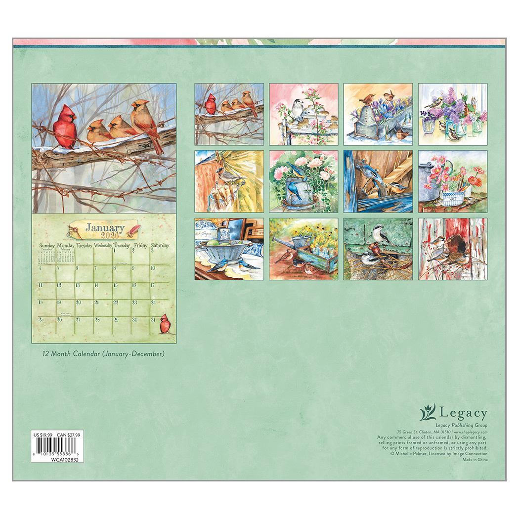 Comprar Calendario Outside My Window 2026 Legado | Obra de arte de ...