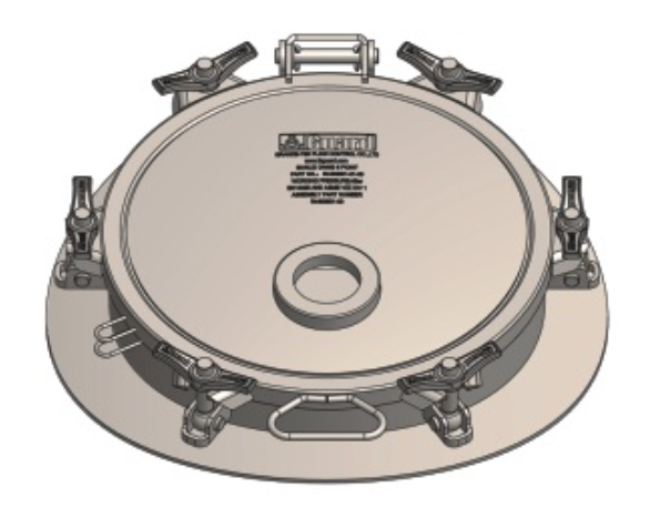 DN460 High Profile Manlid Assembly - Guard Europe B.V.