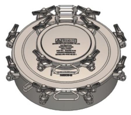 DN500 Manlid Assembly With DN260 Inspection - Guard Europe B.V.