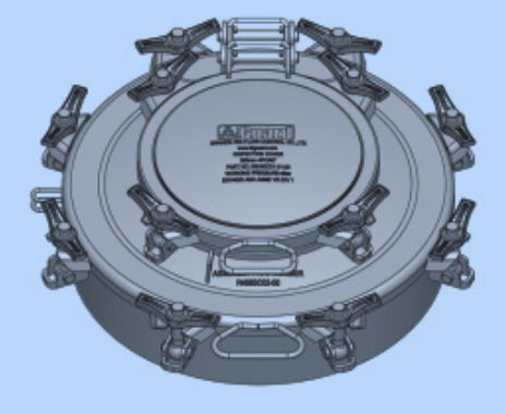 DN500 Manlid Assembly With DN300 Inspection - Guard Europe B.V.