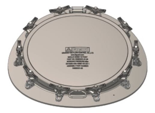 DN600 Low Profile Manlid Assembly - Guard Europe B.V.