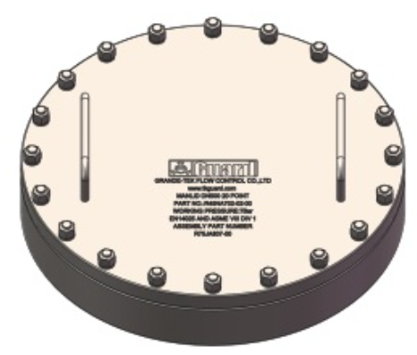 DN500 Flange Manlid Assembly with Flat Cover -7Bar - Guard Europe B.V.