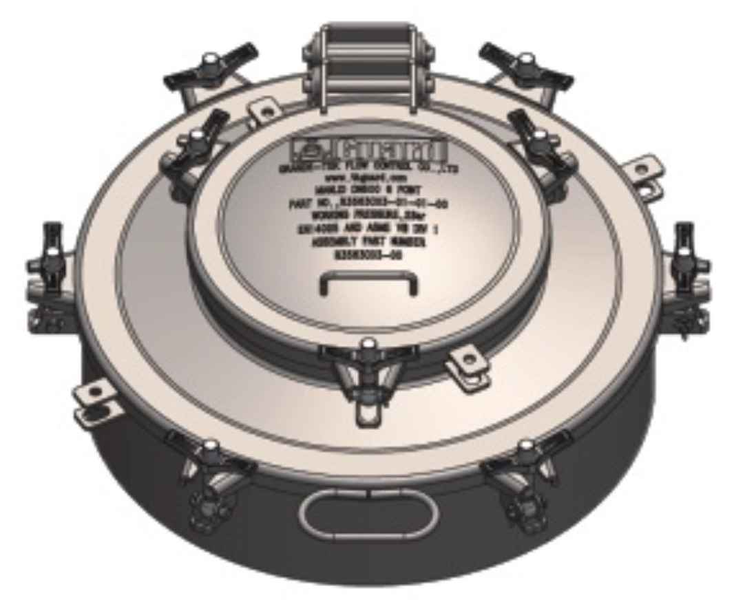 DN500 Kraanpijp Manlidmontage (met inspectie) - Guard Europe B.V.