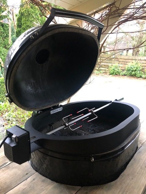Spit on Fire Ovaal Spit Rotisserie - proBBQshop