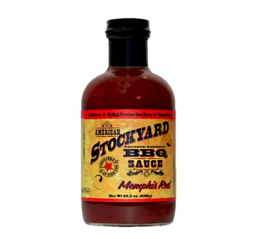 American Stockyard Memphis Red BBQ sauce - proBBQshop