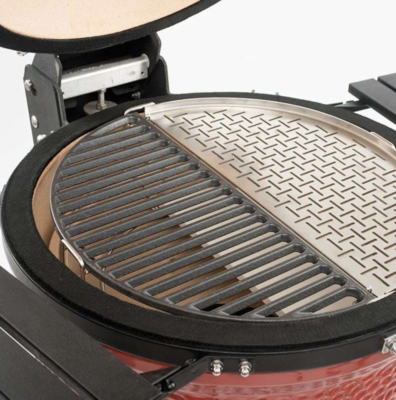 Kamadoe Joe half rond gietijzeren rooster - proBBQshop