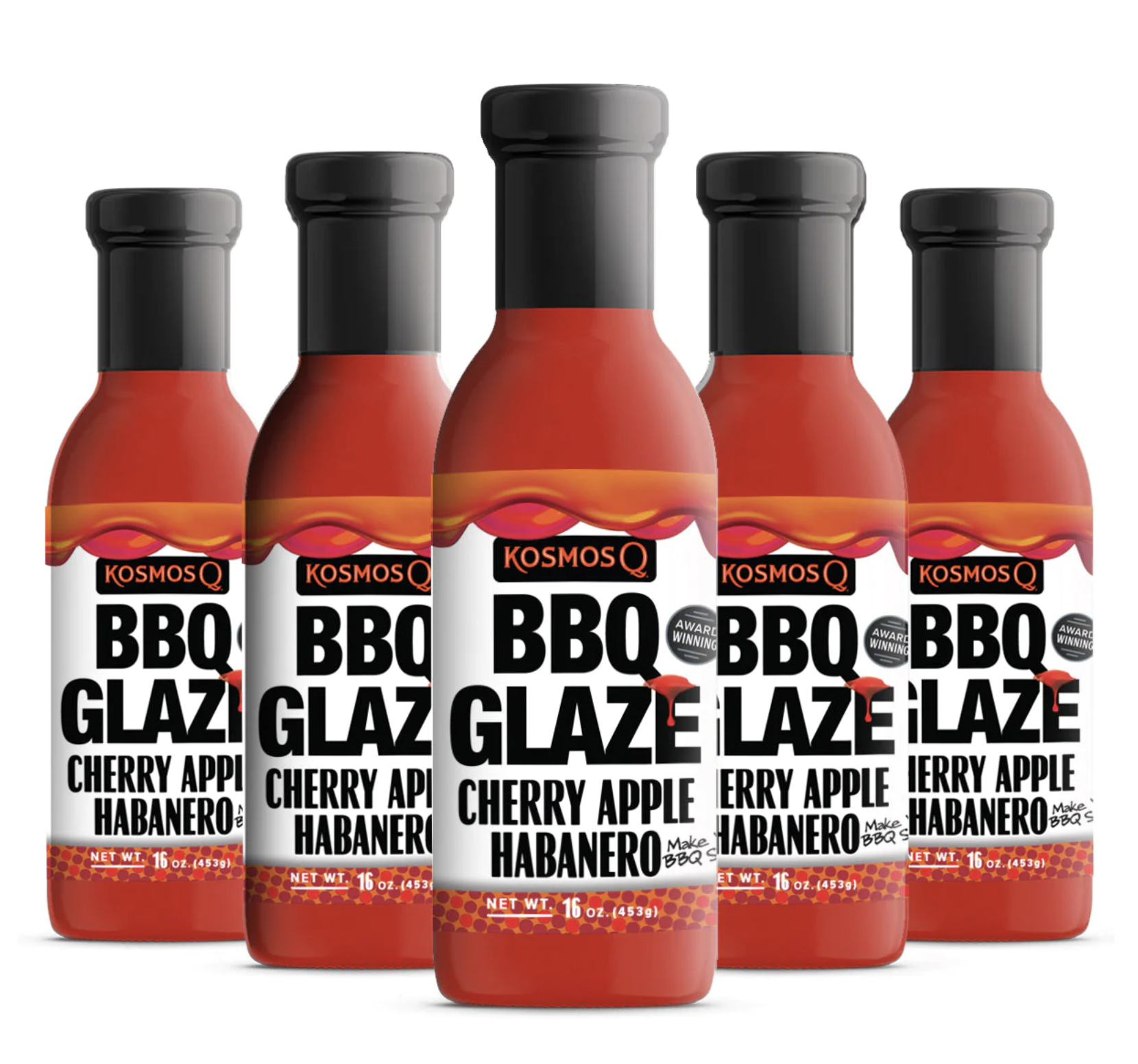 KosmosQ BBQ Glaze Cherry Apple Habanero - proBBQshop