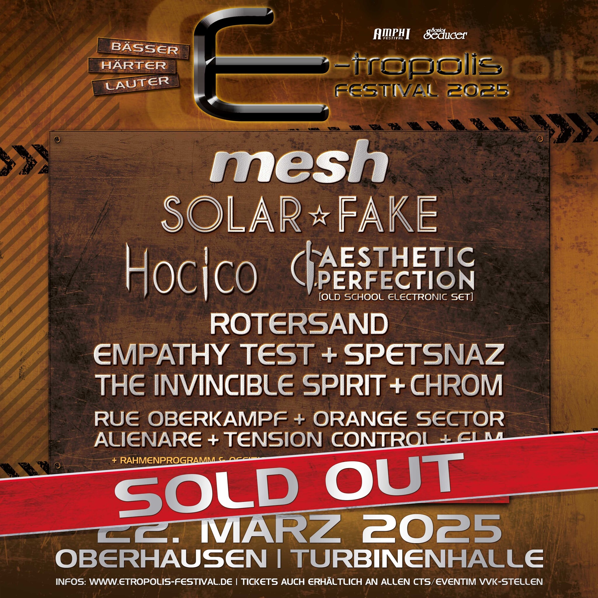 TICKET - E-TROPOLIS FESTIVAL 2025 - Amphi Ticketshop