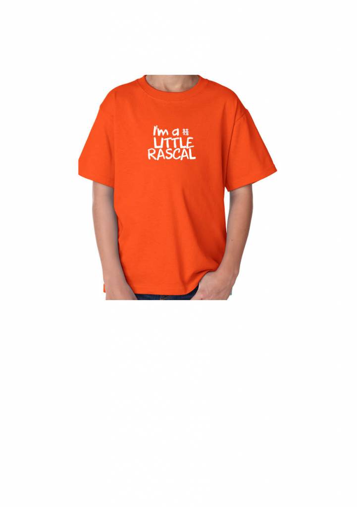 Little Rascals Orange T Shirt - Game Changers Guernsey
