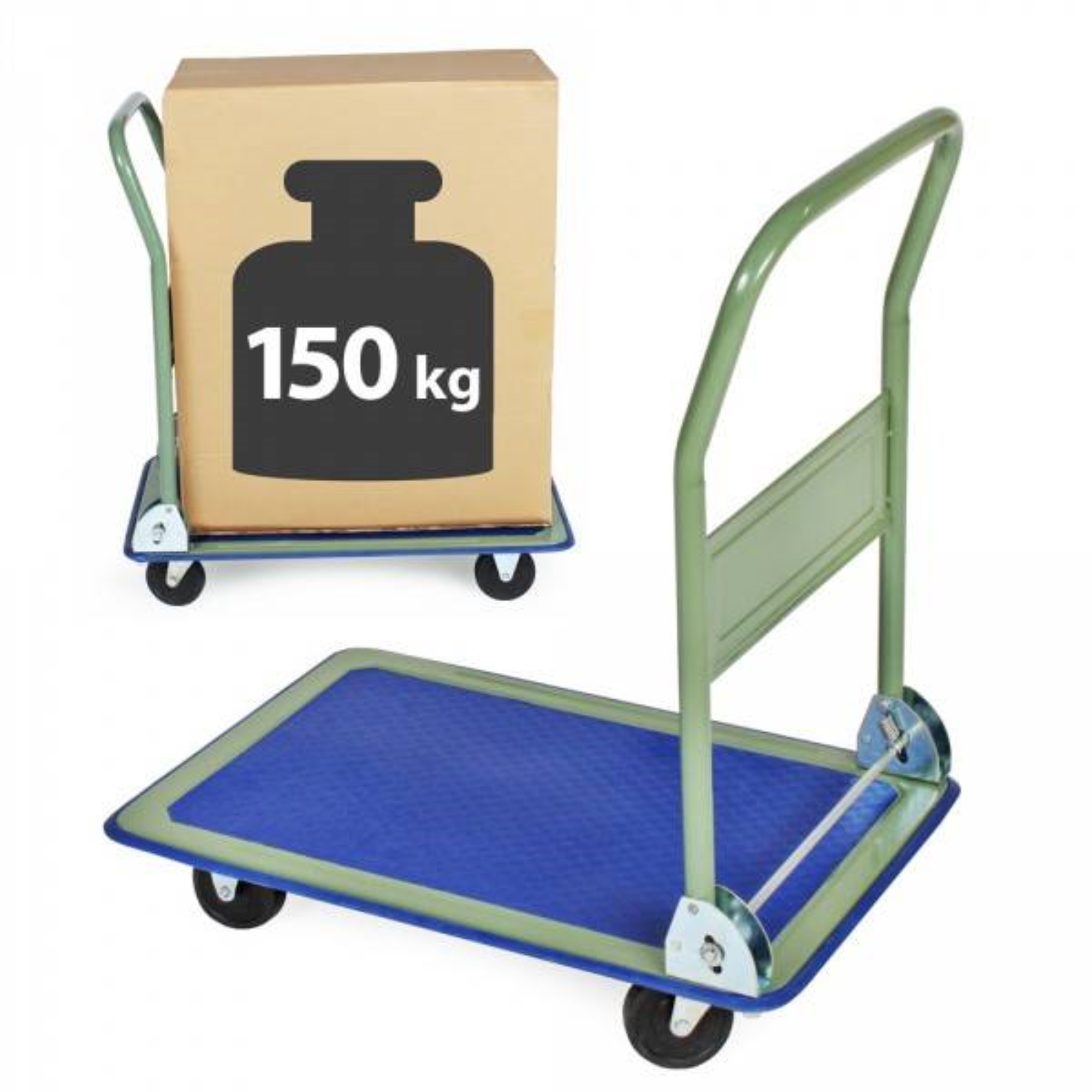 Hofftech Transportwagen Platformkar Transportkar Max. 150KG kopen? - 2Cheap