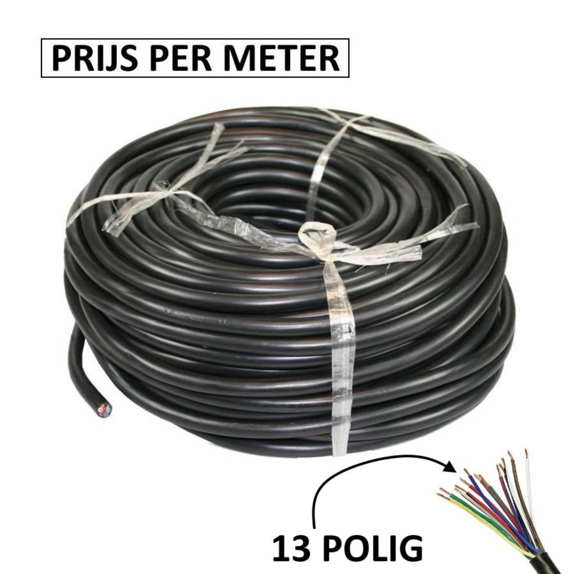 Benson Aanhangwagen Kabel 13-Polig - Prijs per meter kopen? - 2Cheap