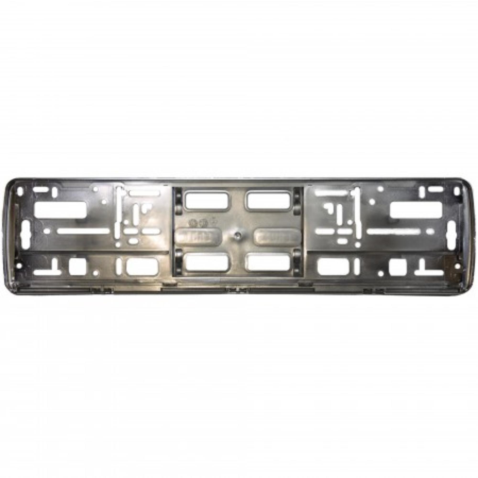 Utsch Utsch Kentekenplaathouder - Click - 52 x 11 cm - Chroom - 2Cheap