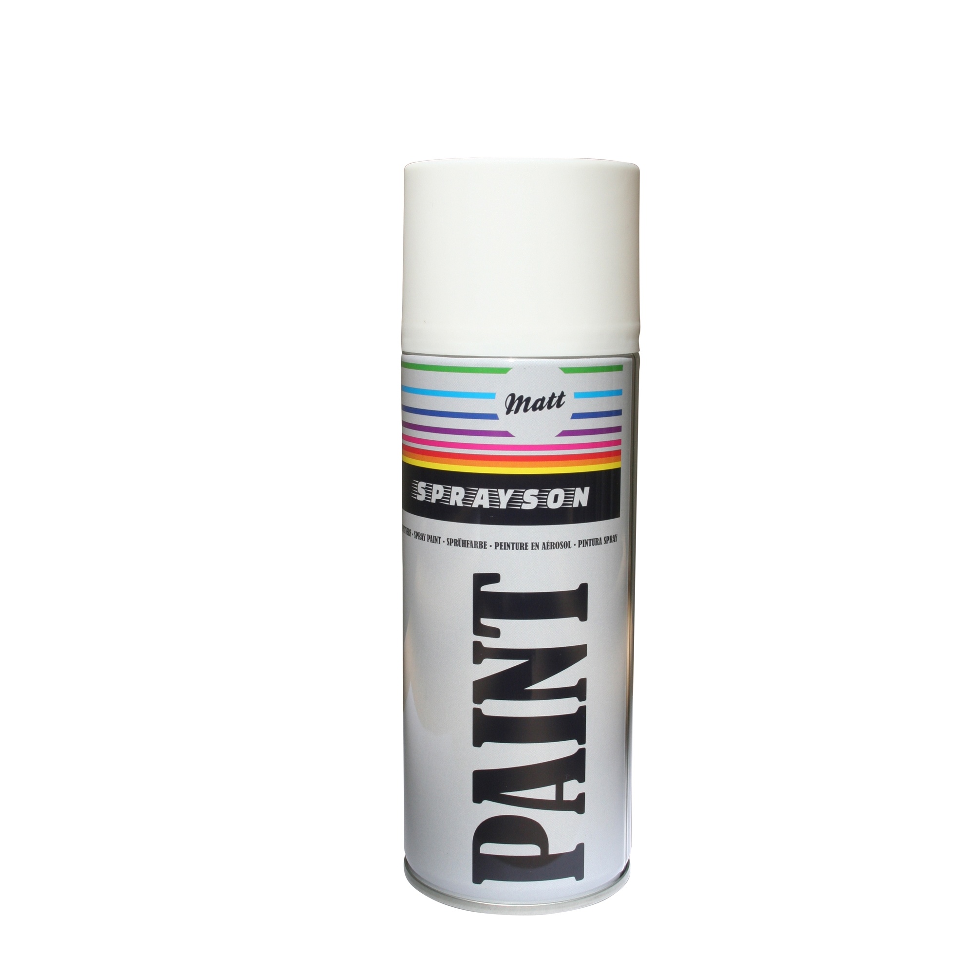 Sprayson Matte witte verf spuitbus - 400 ml - duurzame hechting ...