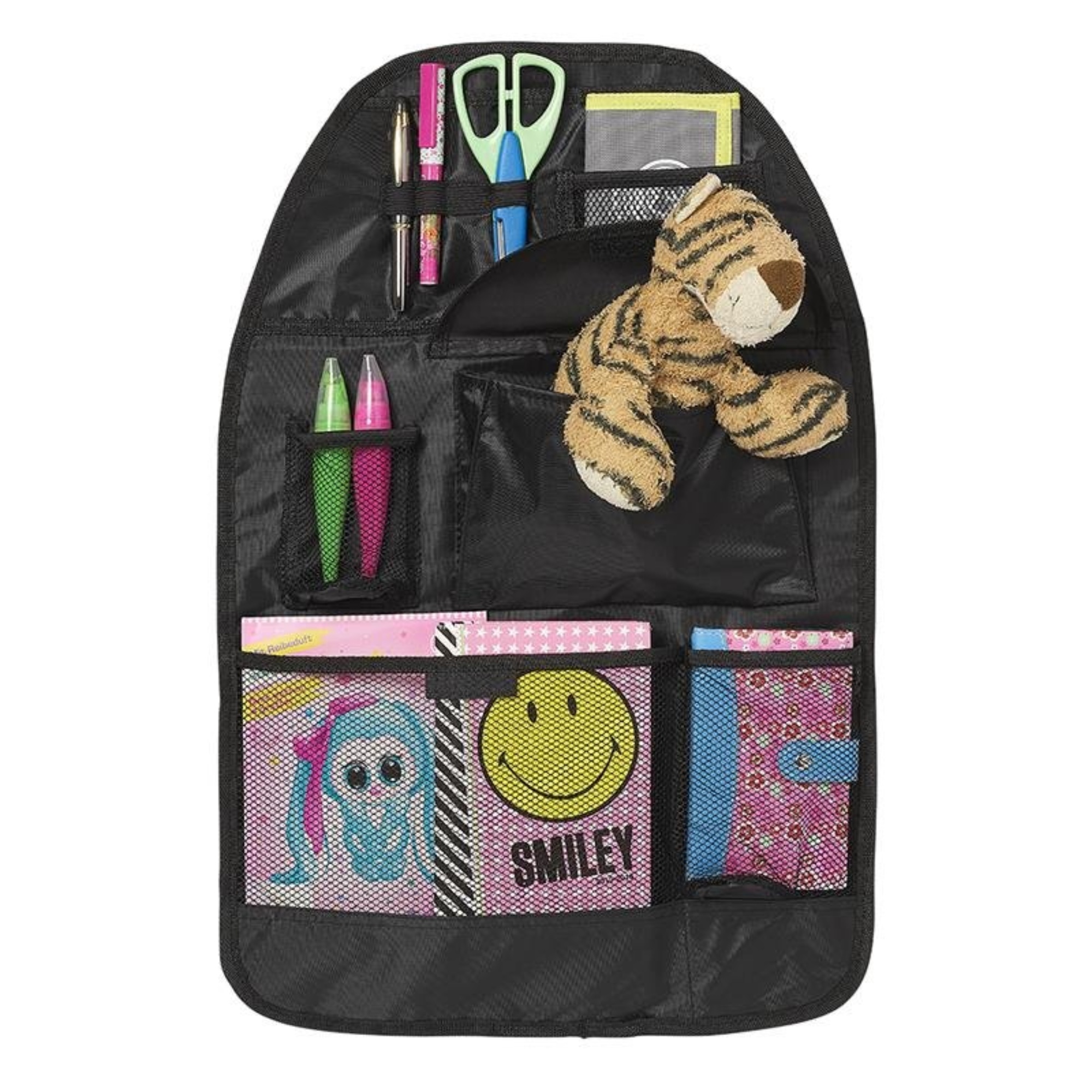 ProPlus Organizer voor autostoel - 3 grote vakken - 2 kleine vakken - 4 ...