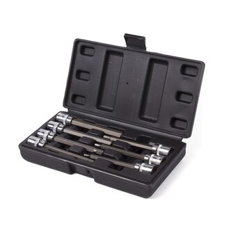 Hofftech Verlengde doppenset inbus - 7 maten - CRV materiaal - 110 mm ...
