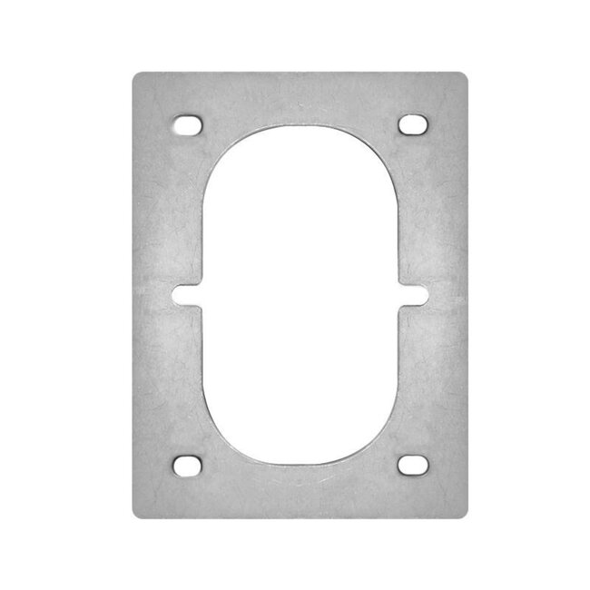 ProPlus Montageplaat - 125 x 165 mm - robuust staal - voor artikel ...