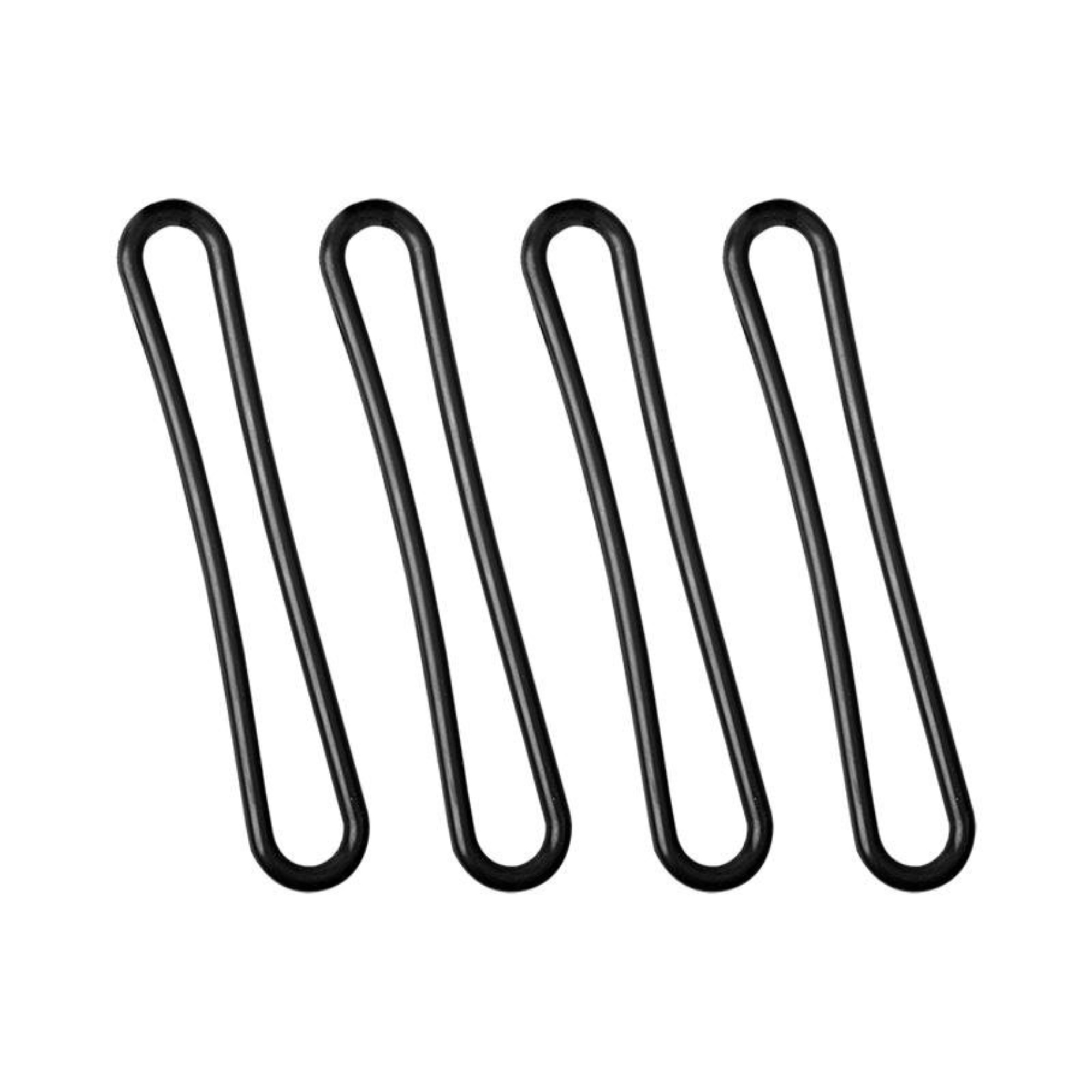Spanrubber – Ø 8 x 200 mm 4 stuks Kleur zwart – ProPlus - 2Cheap