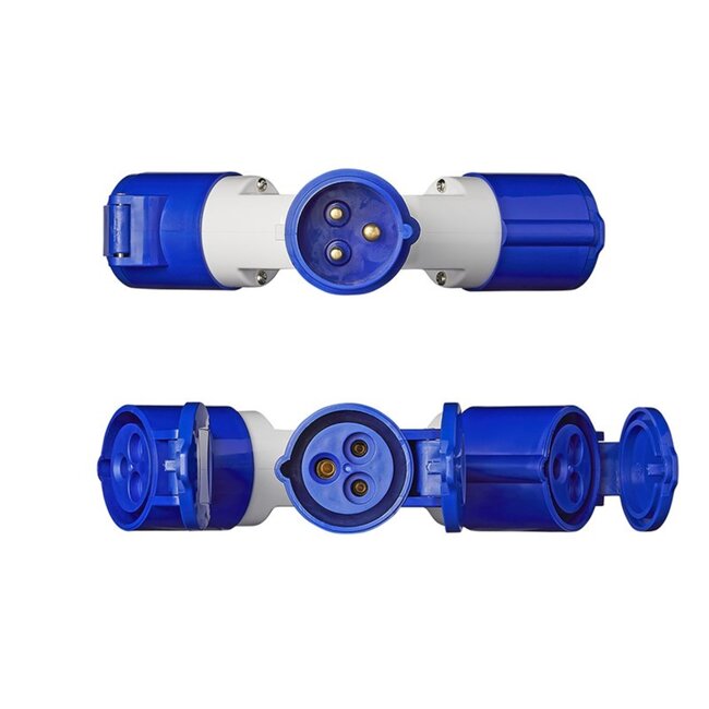ProPlus CEE 3 Weg Splitter - 16A - IP44 - Kunststof kopen? - 2Cheap