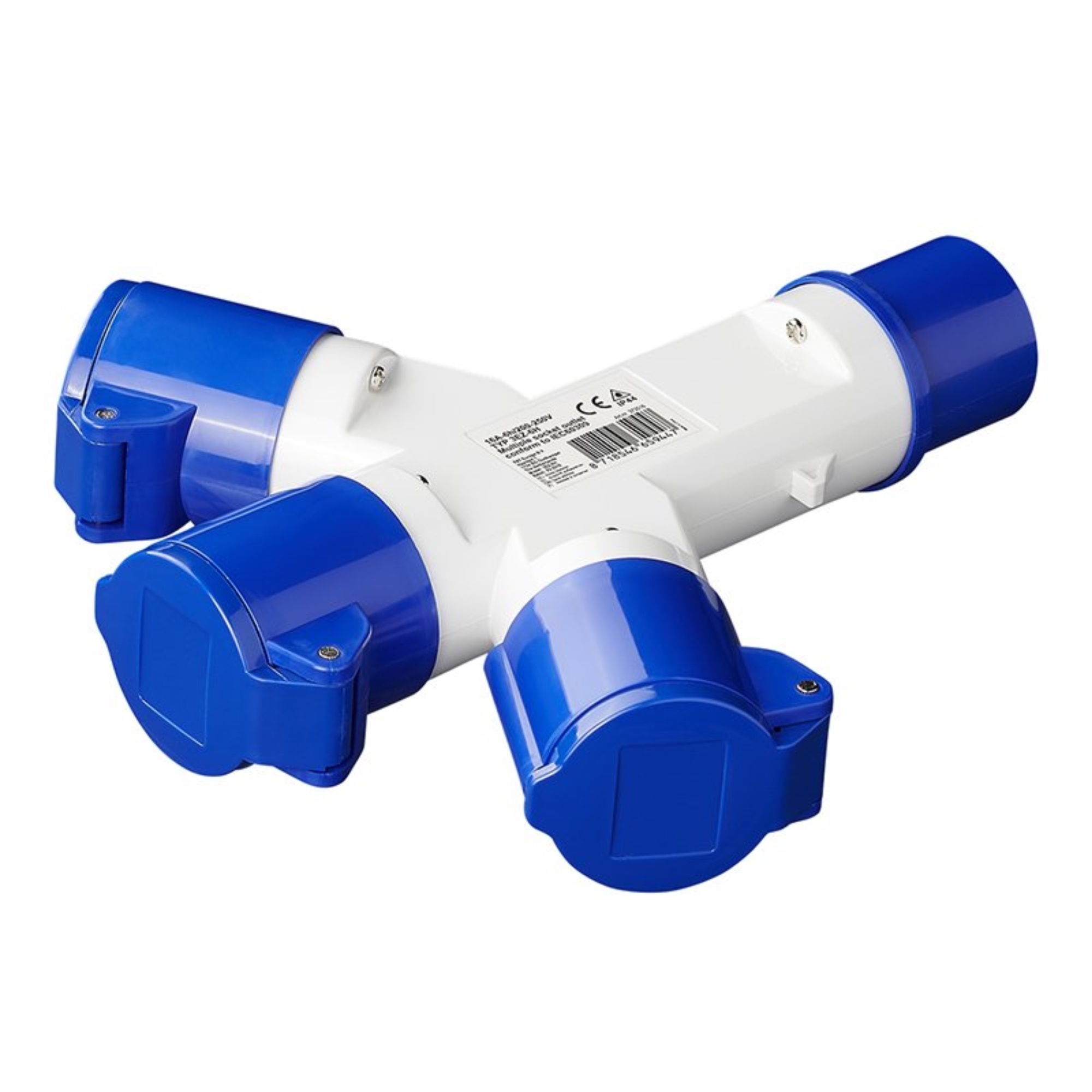 ProPlus CEE 3 Weg Splitter - 16A - IP44 - Kunststof kopen? - 2Cheap