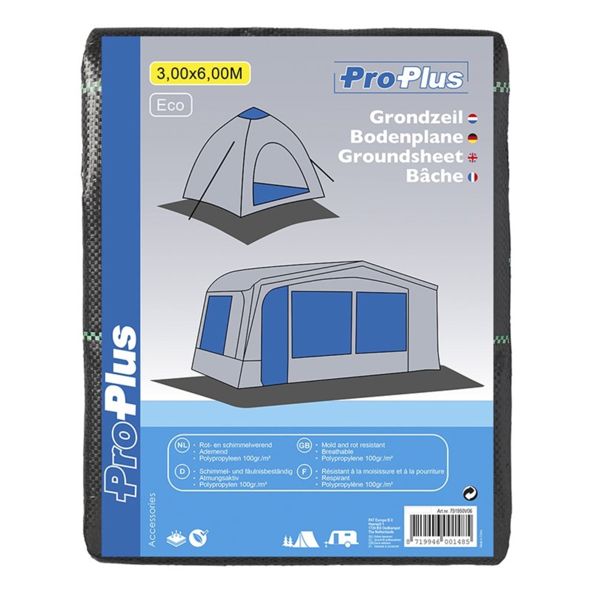 ProPlus Grondzeil Eco 3,00 x 6,00M kopen? Bestel online! - 2Cheap