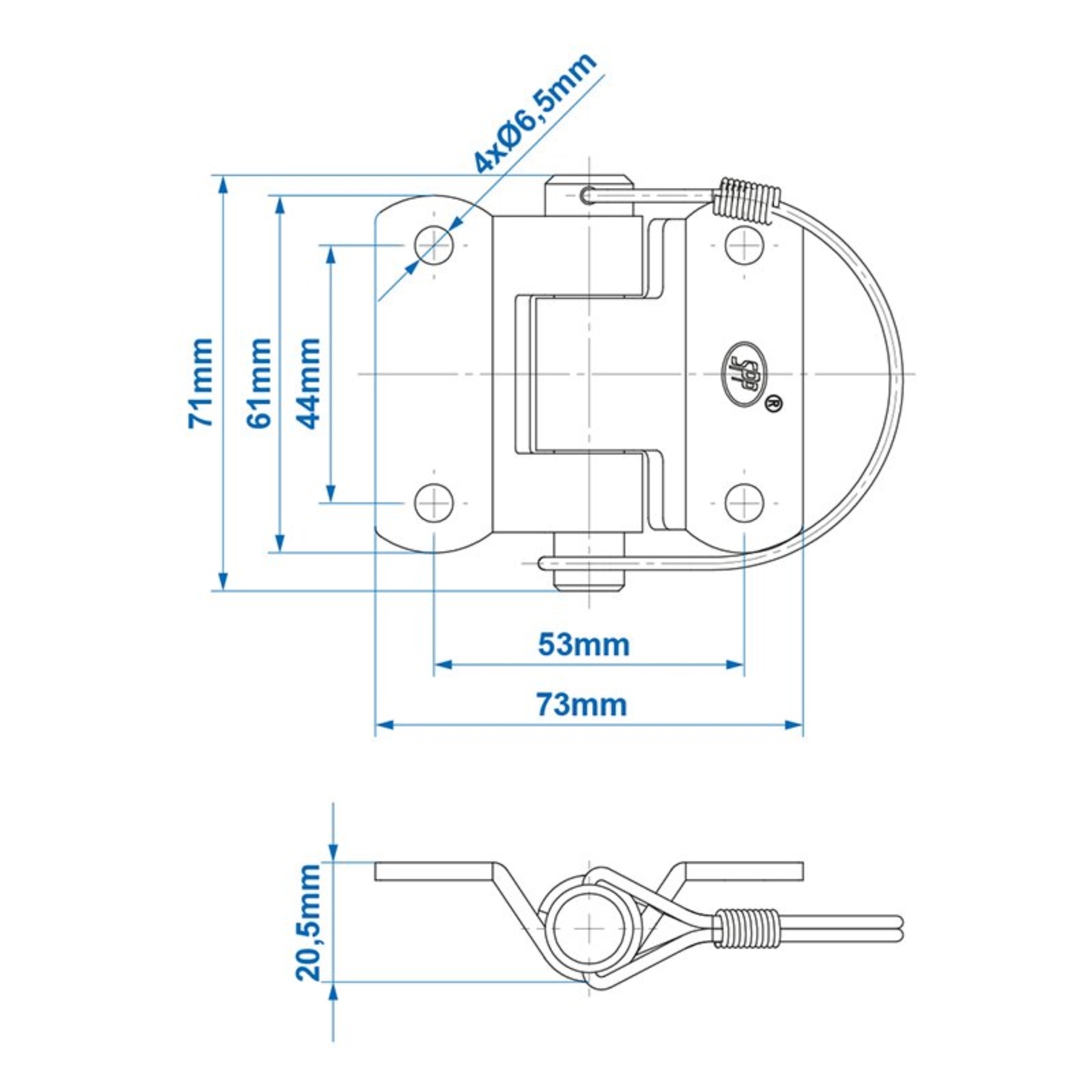 ProPlus Scharnier SPP ZW-03.40 kopen? Bestel online! - 2Cheap