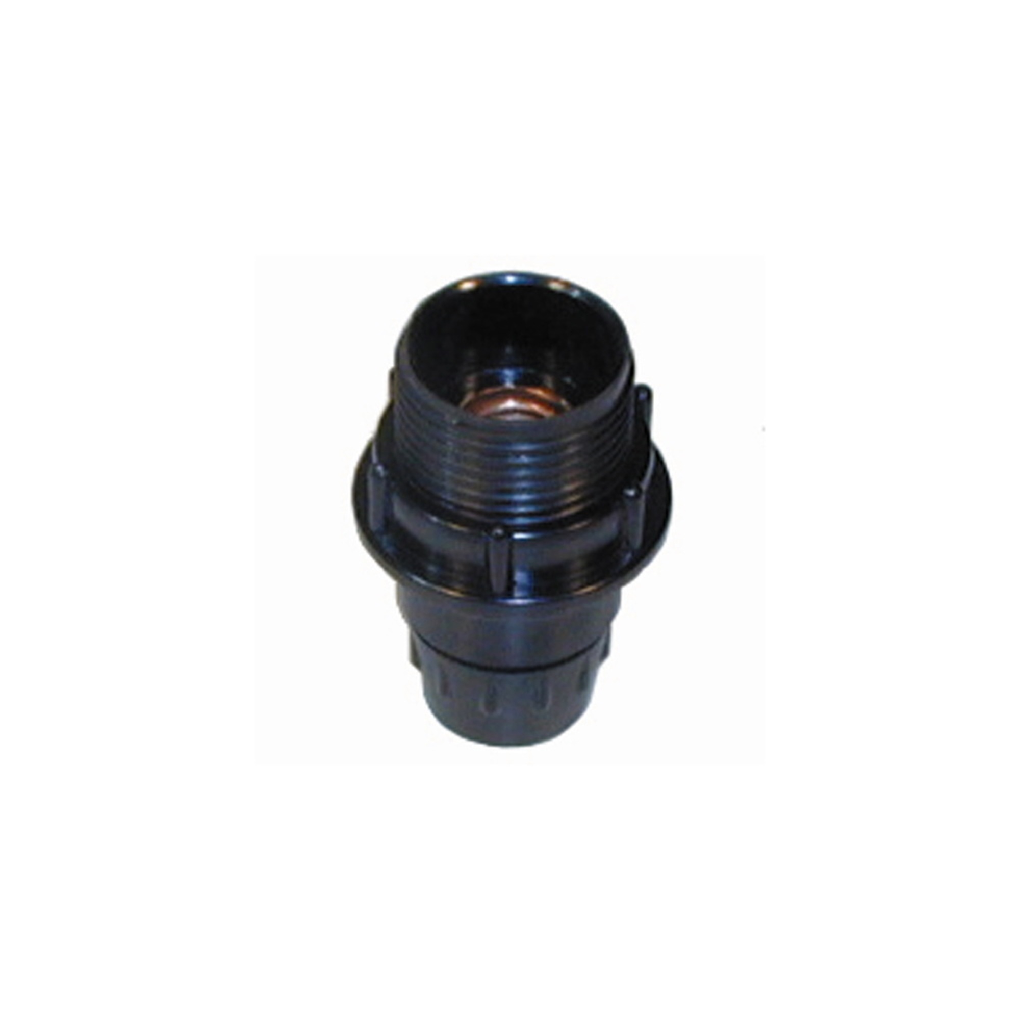 BLS E14 fittings - buitendraad - zwart - set van 10 stuks - 2Cheap