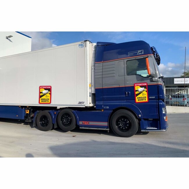 Pro Plus Angles Morts Attention Sticker - Dode Hoek - Signalering kopen ...