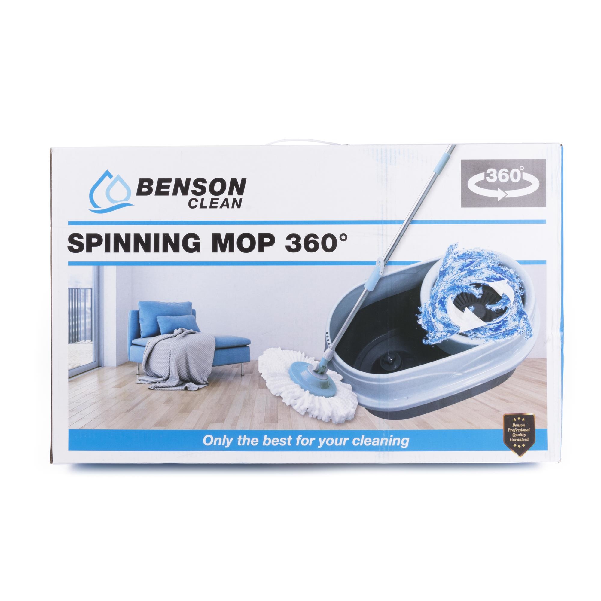 Benson Whizz Magic Mop 360 Graden + Emmer - Complete Dweilset kopen ...