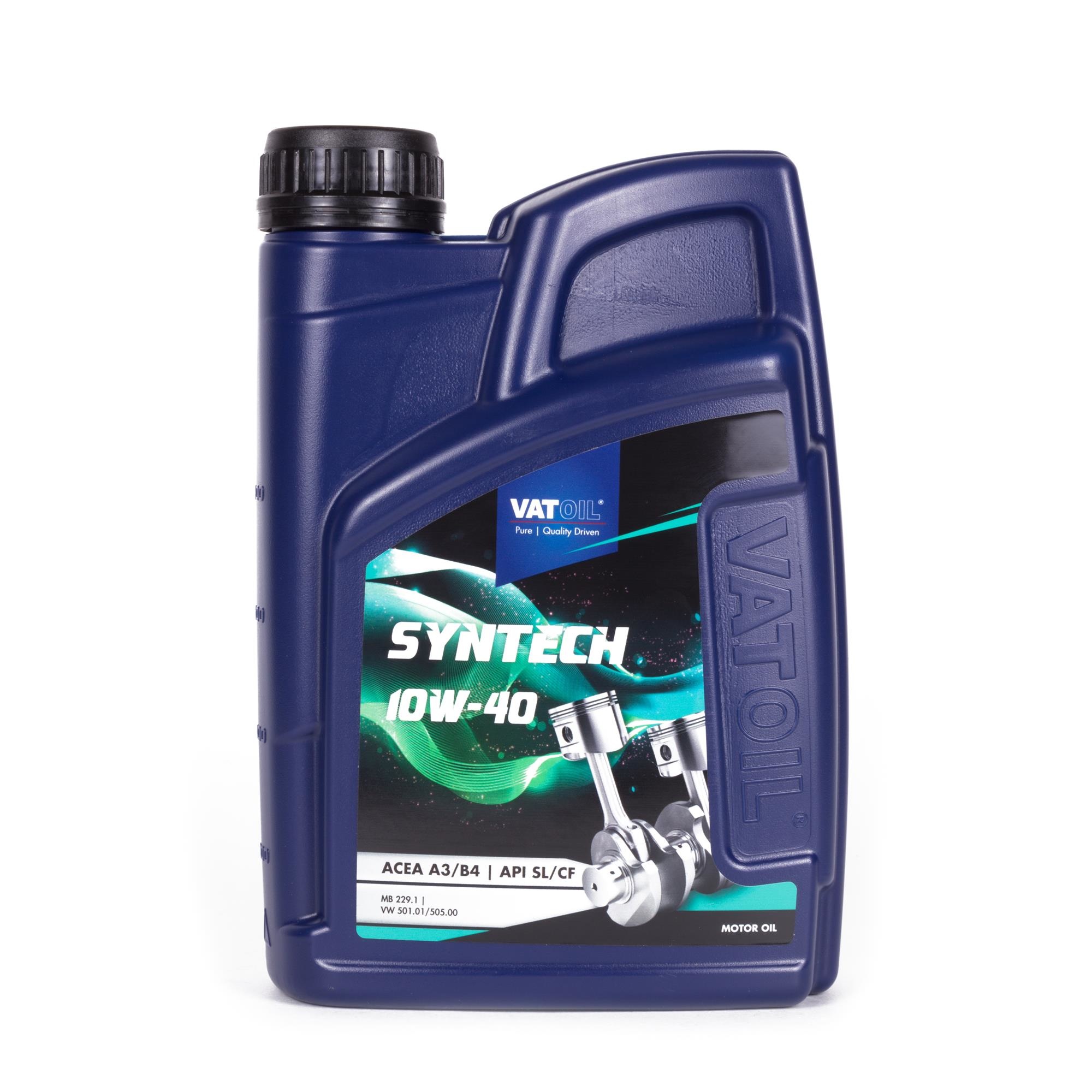 VATOIL Motorolie 10W-40 - Synthetisch - 1 Liter - Voor Benzine, Diesel ...