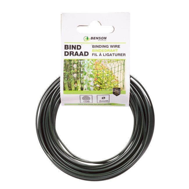 Benson Flexibel binddraad - vorstbestendig - herbruikbaar - 2 mm x 15 ...
