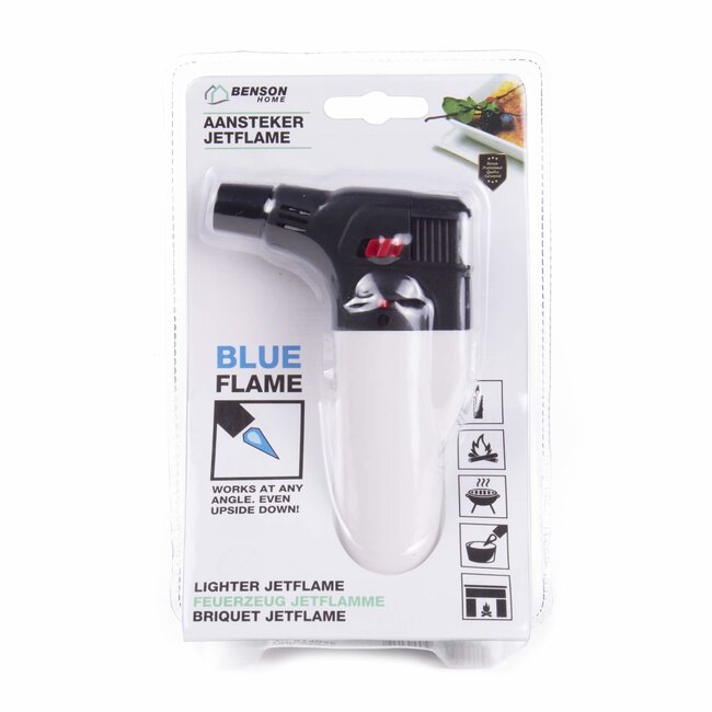 Benson Aansteker Storm / Crème Brûlée Brander - Wit - per stuk - 2Cheap