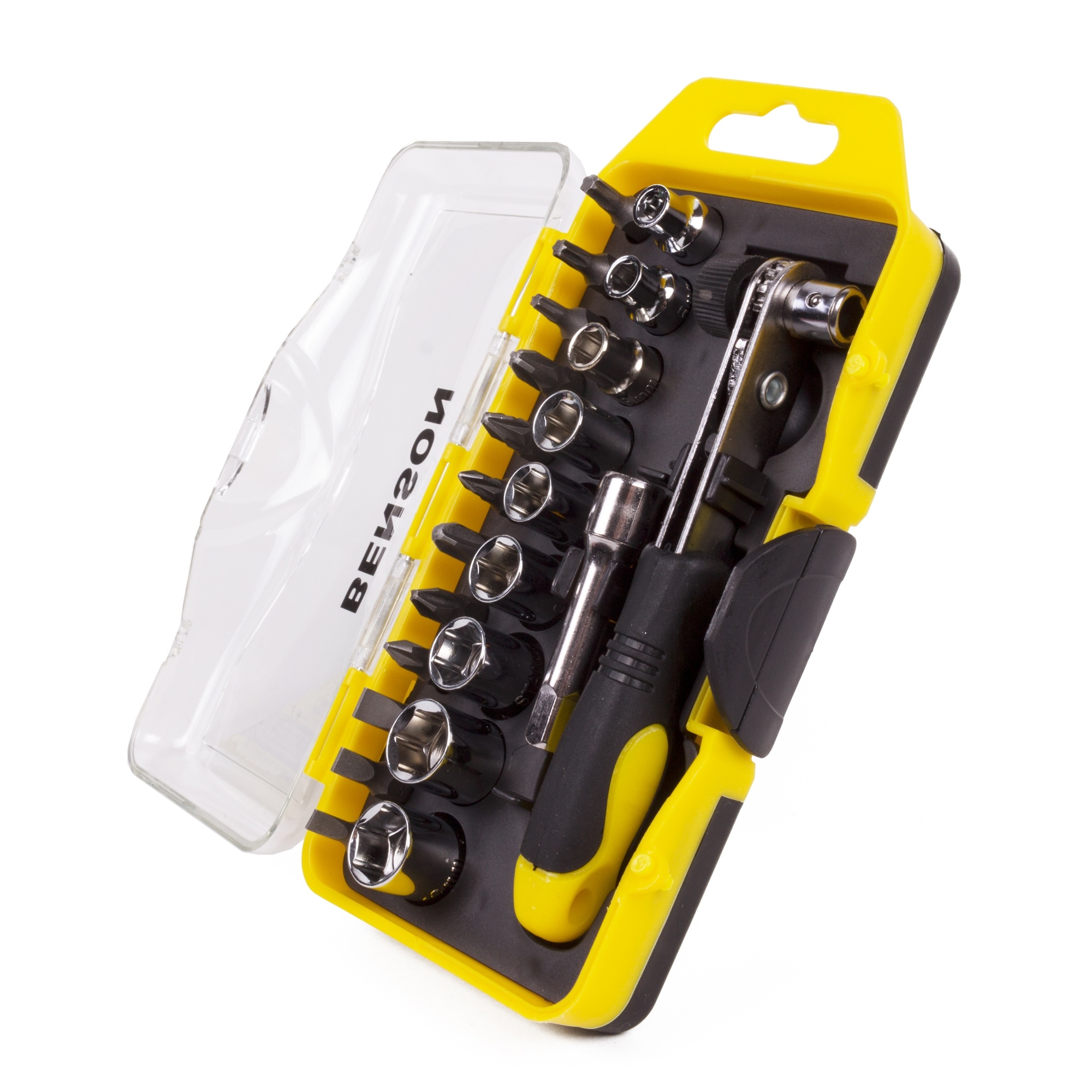 Benson Bit - Doppenset + Ratel 23 Delig kopen? - 2Cheap